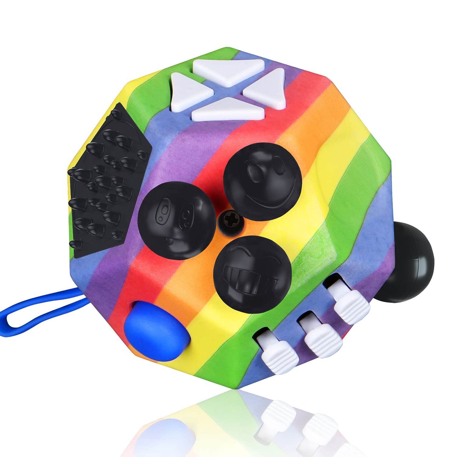 VCOSTORE 12 Sided Fidget Toys - Dodecagon Fidget Toys Relieves Stress ...