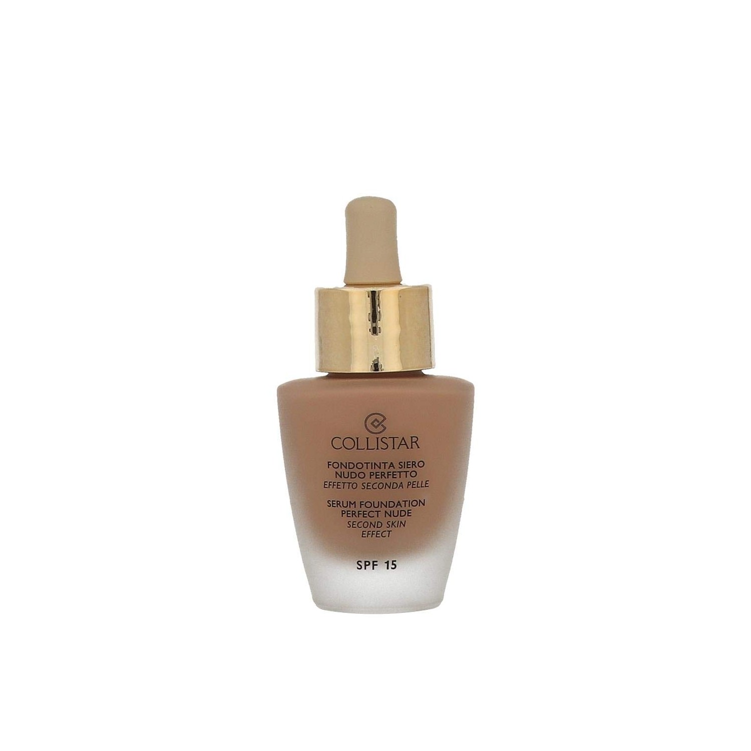 Collistar Perfect Nude Serum Foundation with SPF 15, Number 4 (Sand ...