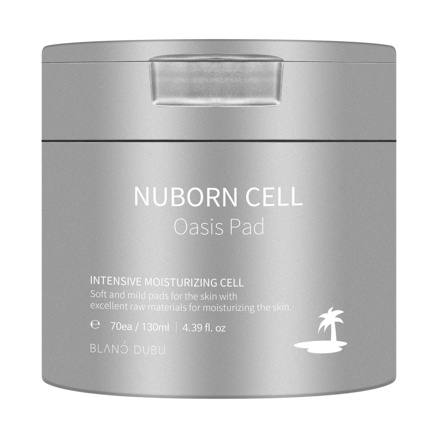 NUBORN CELL Oasis Pad, 70 pads | Advanced Moisturizing Human Stem Cell ...