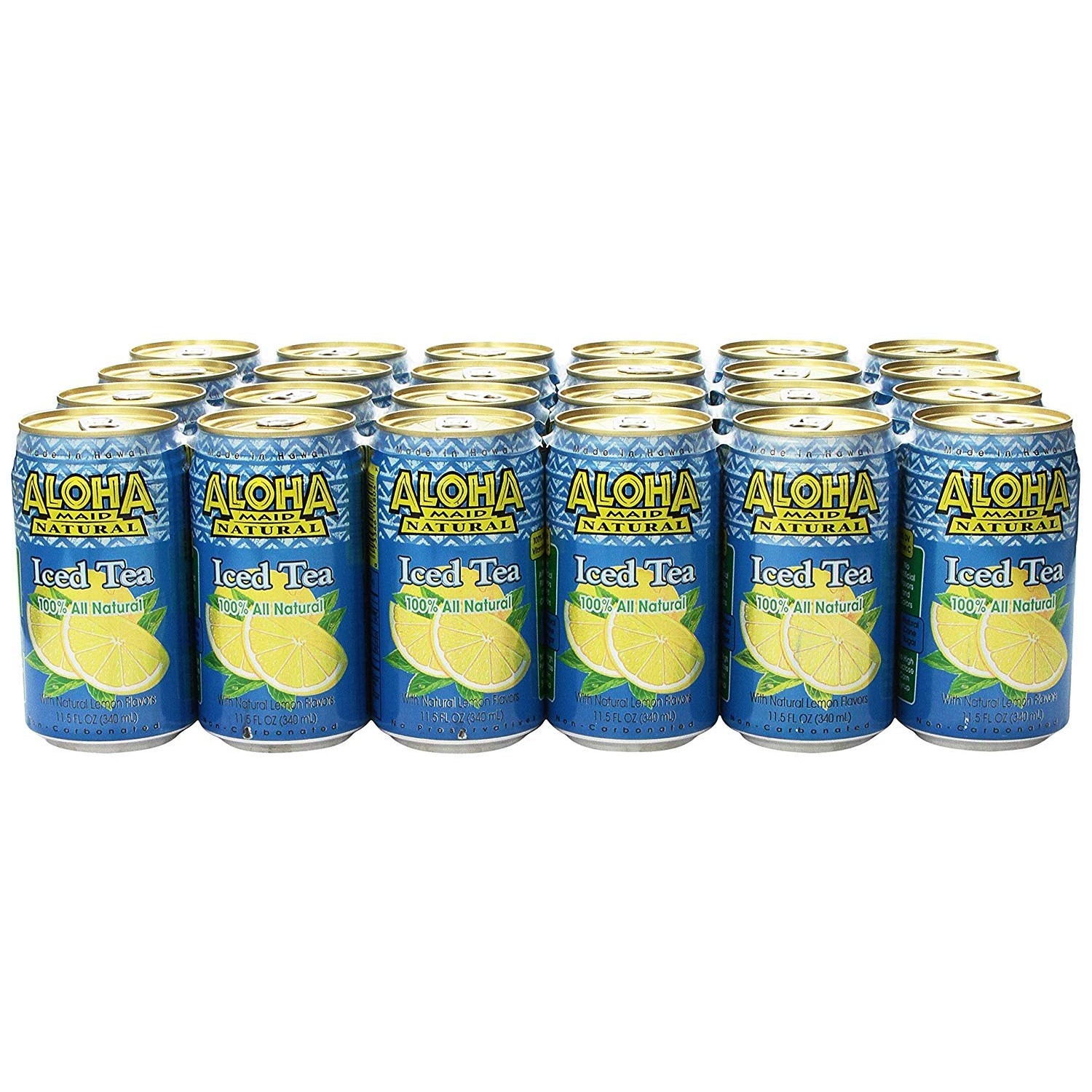 CASE OF 24 - ALOHA MAID 100% ALL NATURAL JUICE DRINK, MAKE IN HAWAII ...