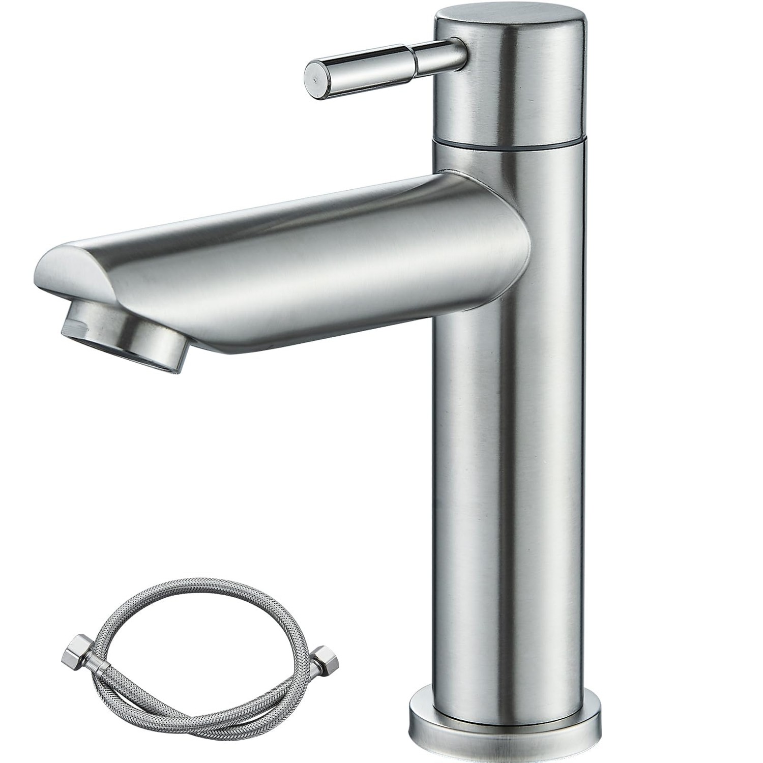 Rozin Cold Water Tap Bathroom Small Tap Only Cold Water Stainless Steel ...
