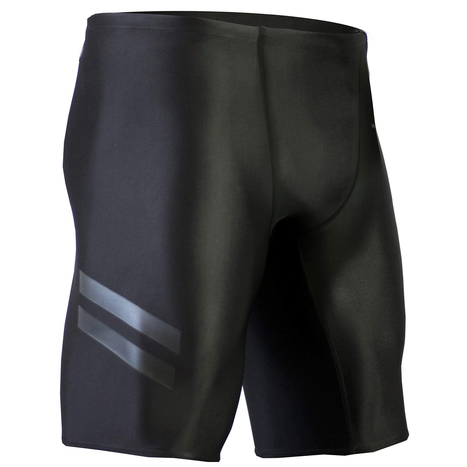 Onvous Raven Swim Jammers para hombre | Traje de baño negro de carreras ...