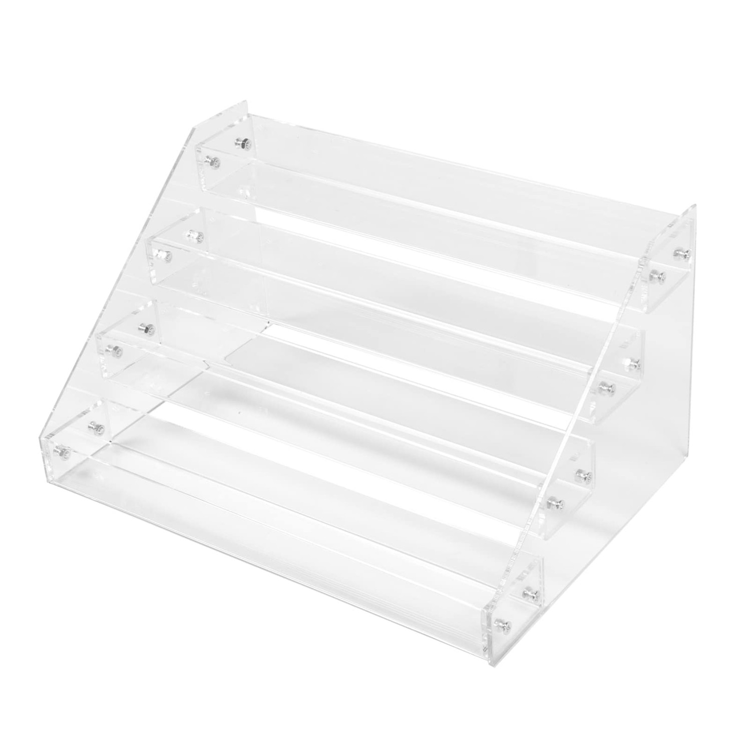 iplusmile Acrylic Step Display Rack 3 Tray Acrylic Display Case Candy ...