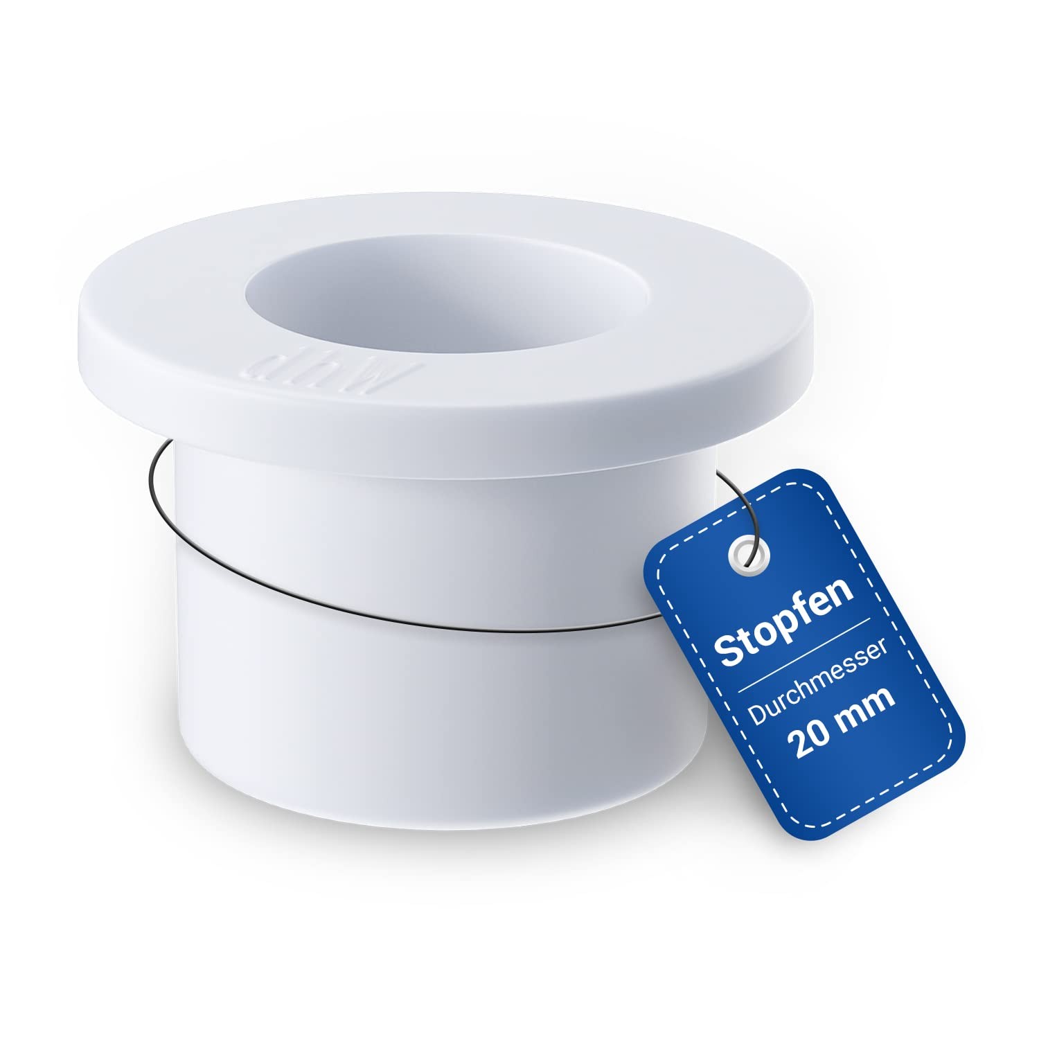 AQUADE PVC End Cap 20 mm Fitting Pipe End Cap Pipe Plug Sealing Plug ...