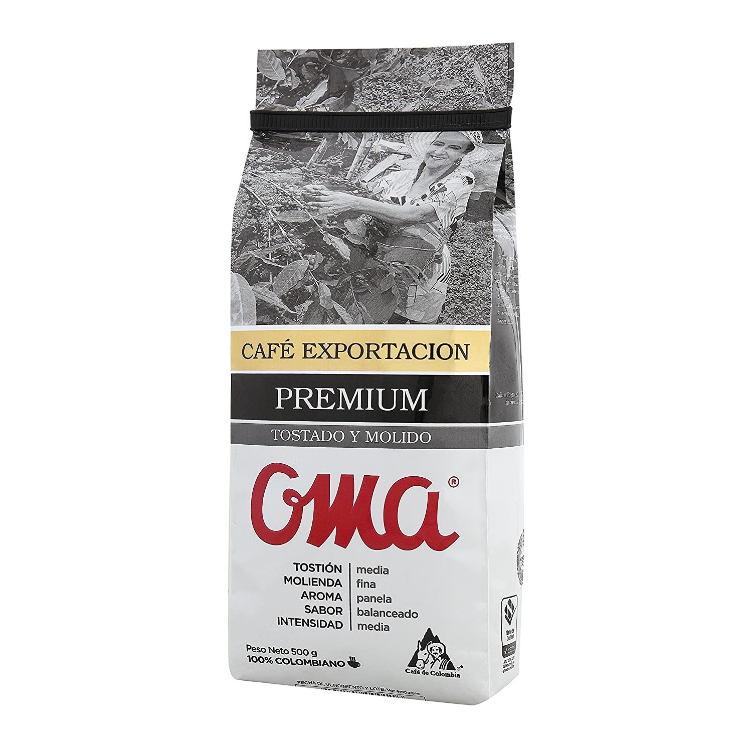 Oma cafe Export Line Premium Roast and Ground Colombian Coffee OMA ...