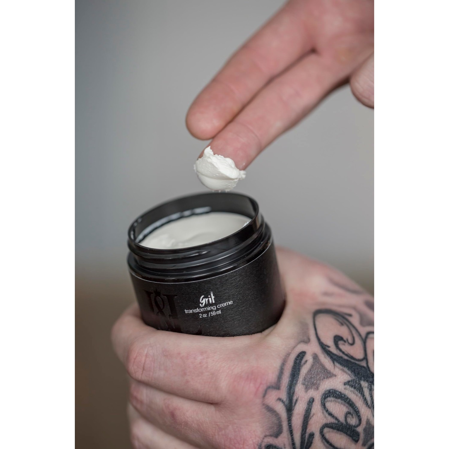 Lock & Loaded Grit Transforming Creme (2 oz.) - Strong Hold Pomade ...