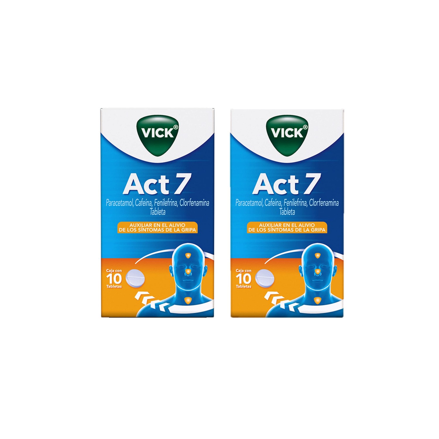 Vick Alivio en los Síntomas de la Gripe y Resfriado, para Congestión ...