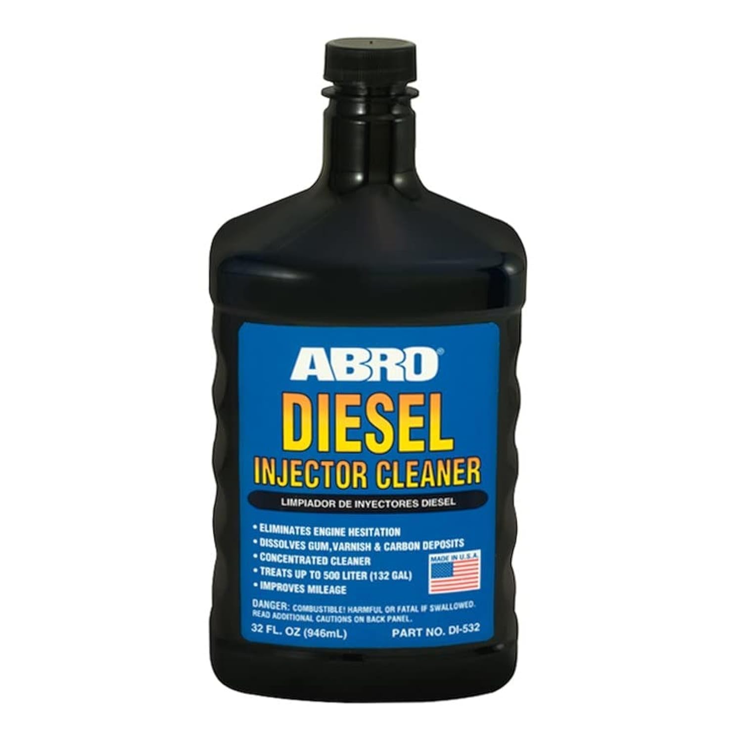 ABRO Diesel Injector Cleaner, 32 oz., Concentrated Fuel System Cleaner ...