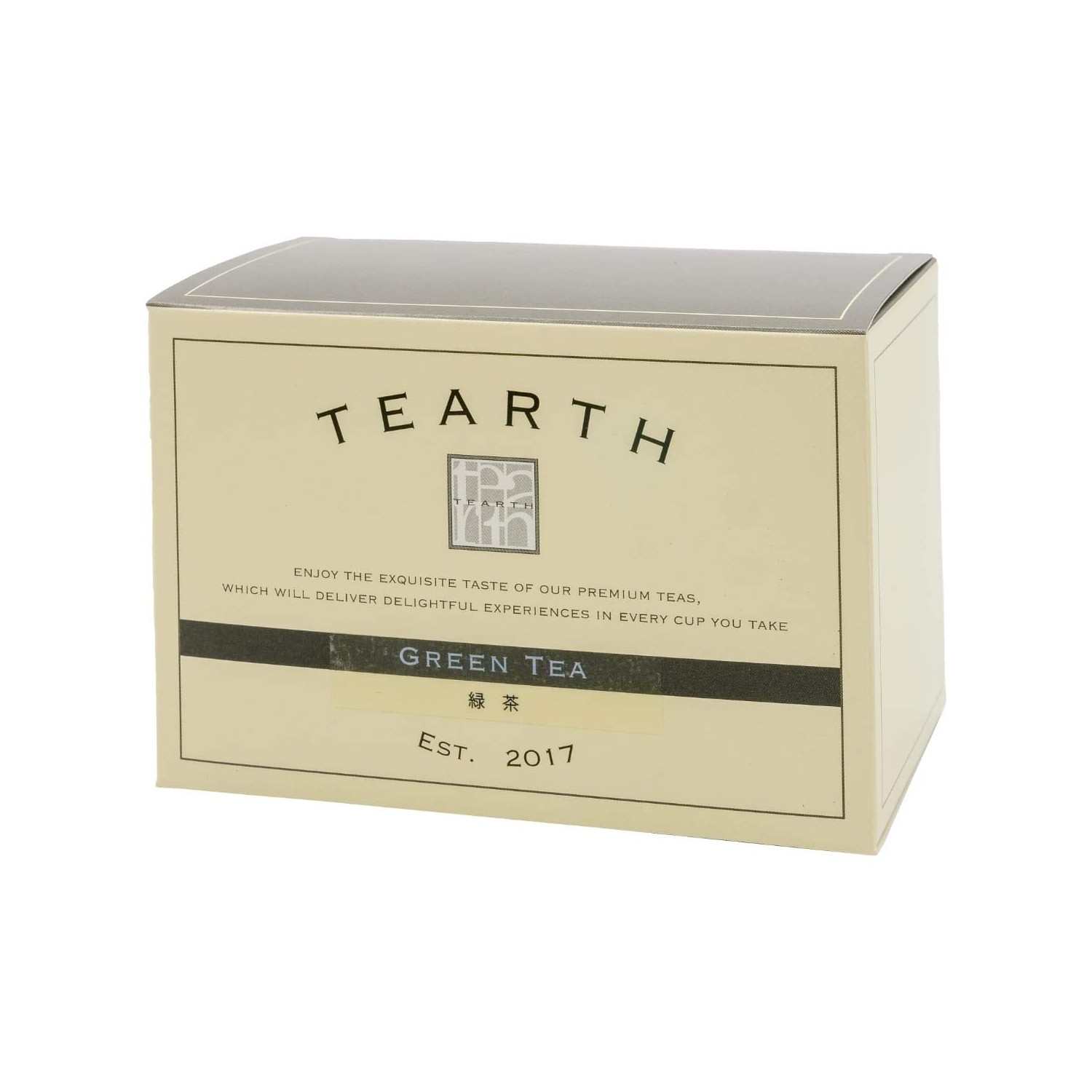TEARTH Japanese Tea Green Tea Bags, Individually Packaged 25 Bags ...