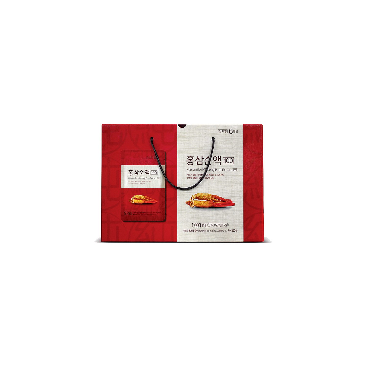 Cheonjemyeong Red Ginseng [Cheonjemyeong] 6-year-old practical red ...