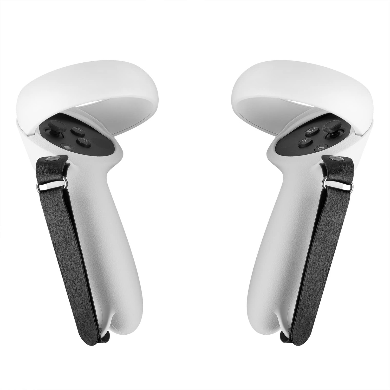 Geekria Upgraded Controller Grips Cover Compatible with Meta Quest 2 ...