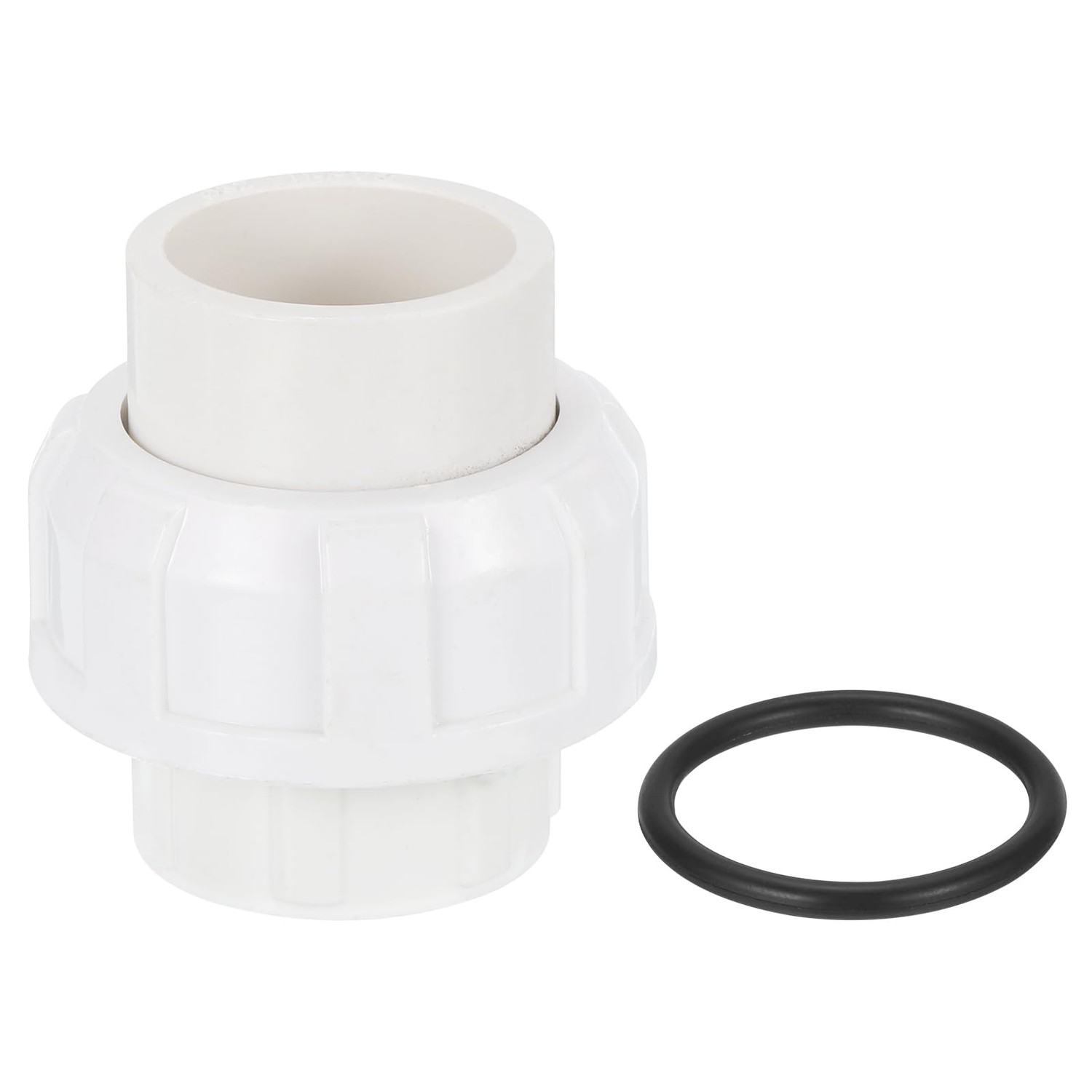 sourcing map PVC Union Pipe Fitting, 1Pcs 1" PVC Slip Union Coupling ...