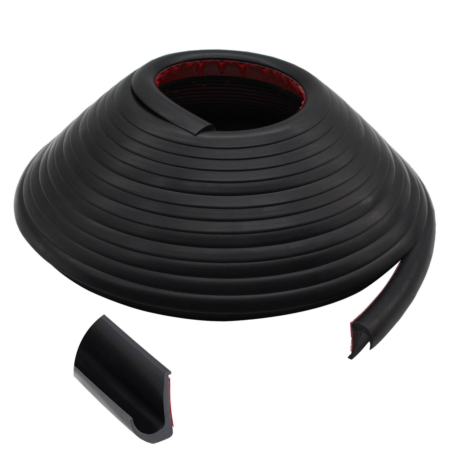 RV Rain Gutters 5 Meters Long Rubber Drip Strip PVC Rain Strip J-Shaped ...