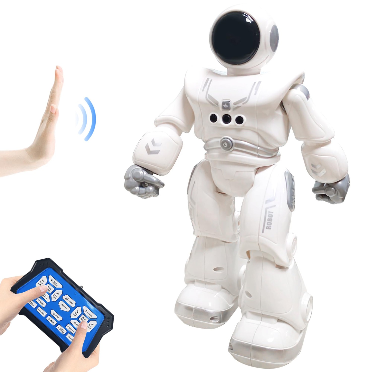 HUSAN Remote Control Robot for Kids, Intelligent Programmable Robot ...