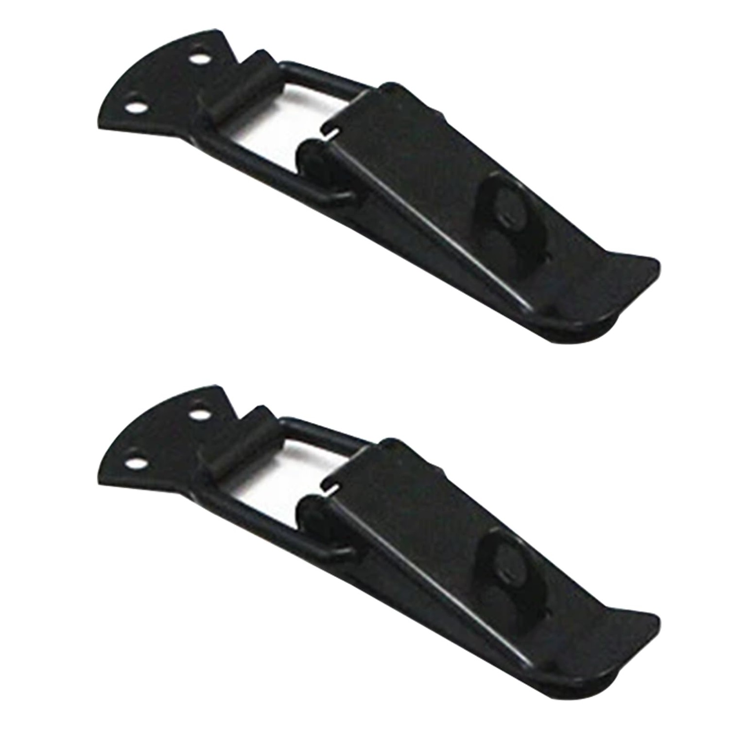 2PCS Iron Tension Clasp, 91mm Spring Loaded Toggle Latch with Lock Ring ...