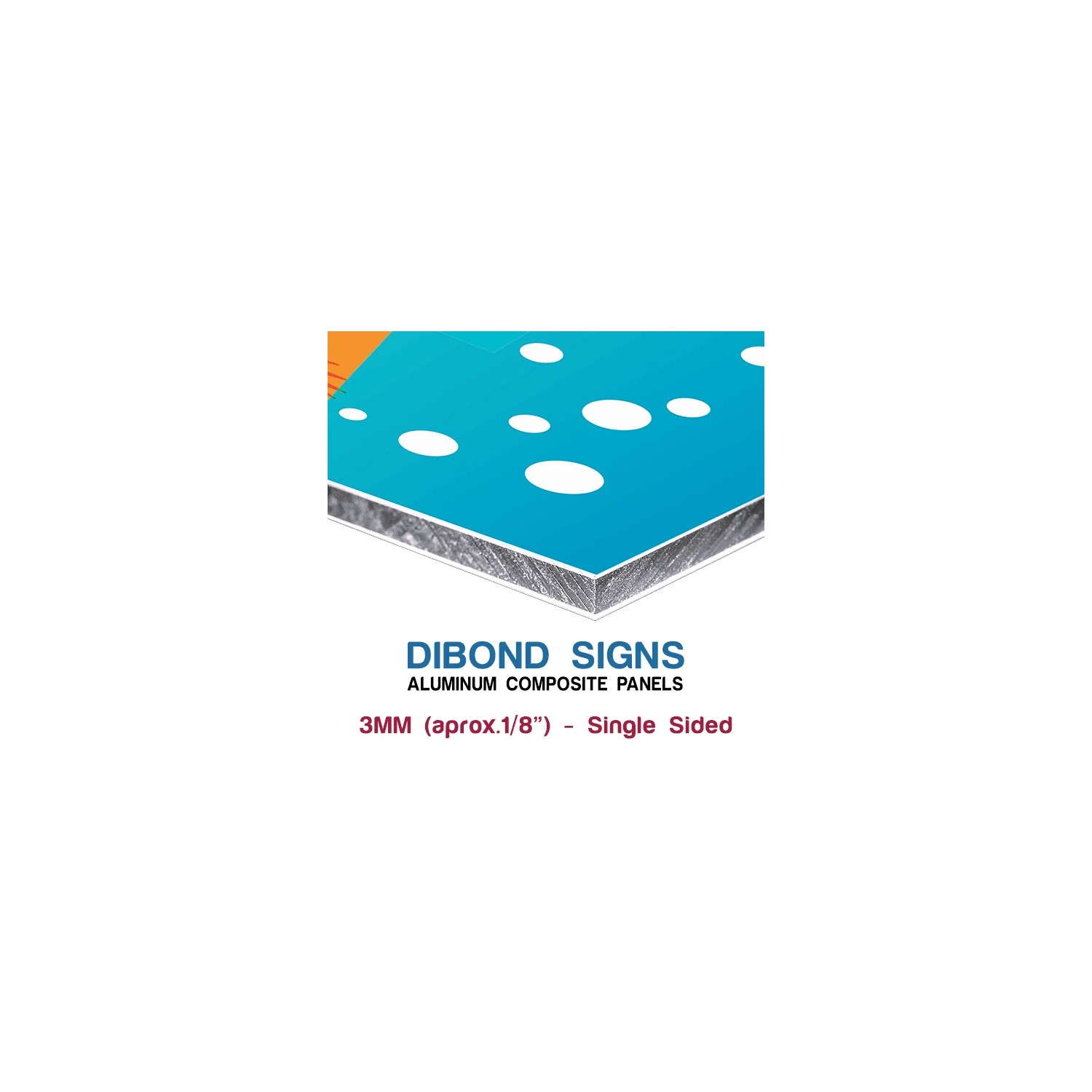 Custom Aluminum Composite Signs 3mm Dibond, Alcon, Alumicore, Jbond ...