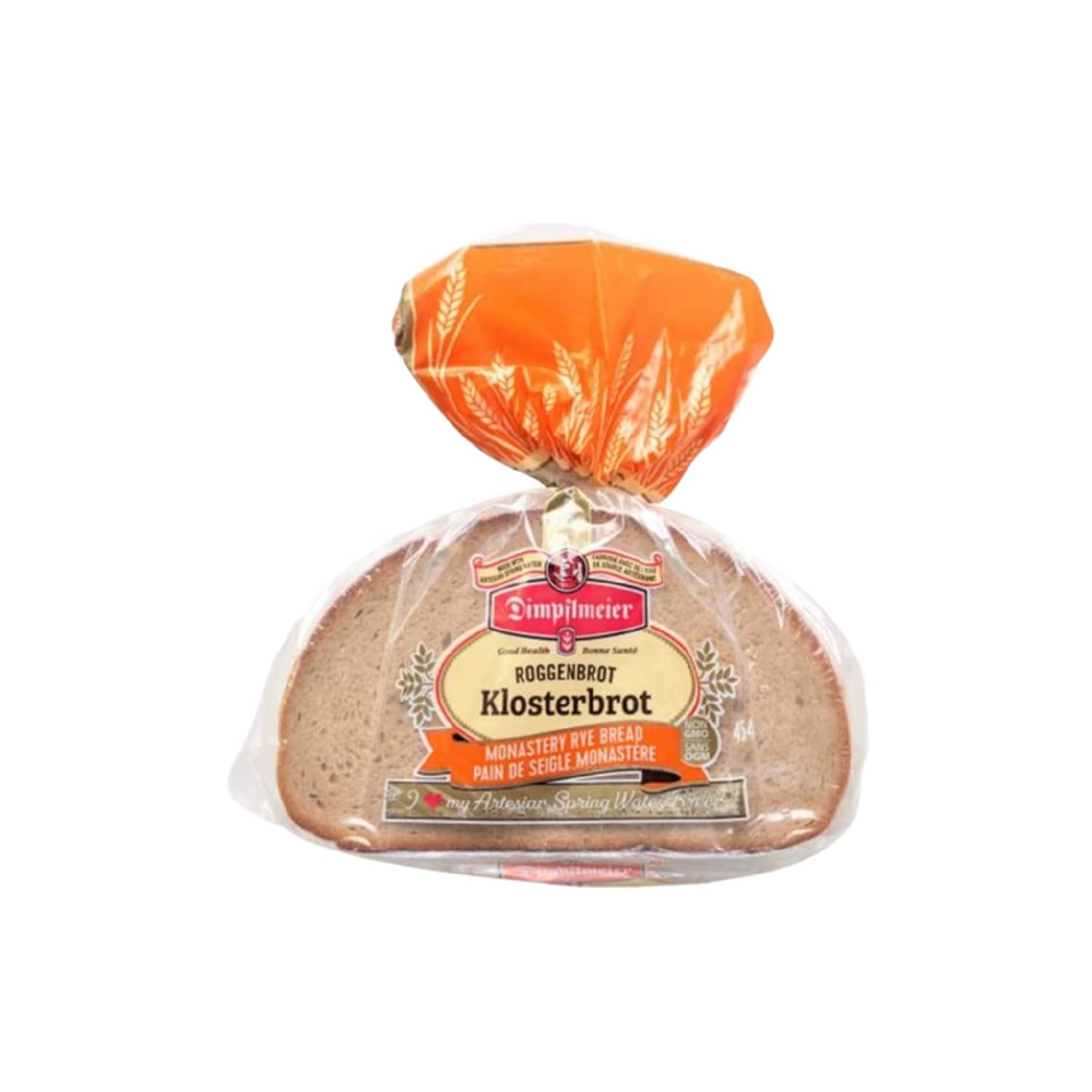Dimpflmeier Klosterbrot Delicatessen Rye Bread 16 Oz - ibspot.com