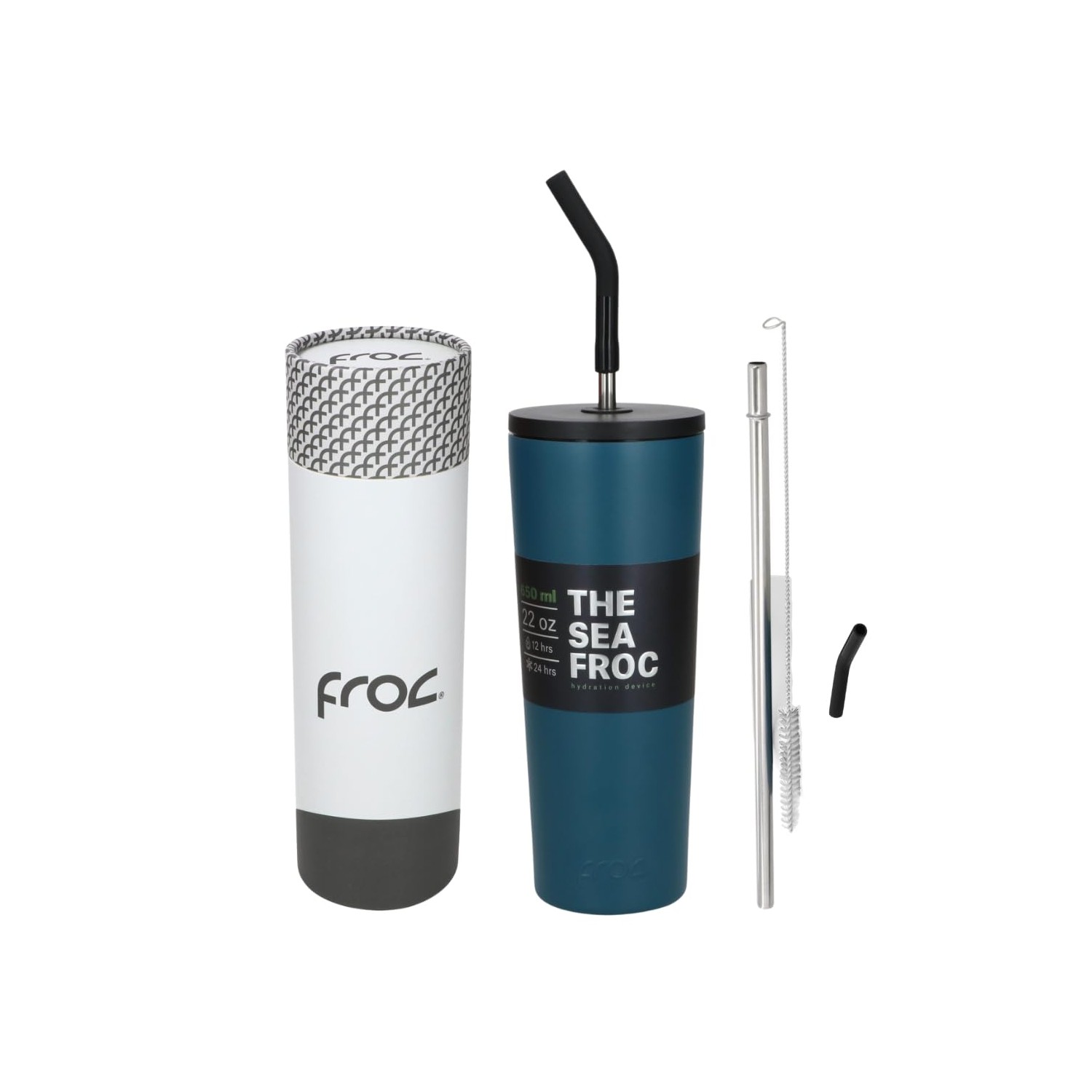 FROC | Termo The Sea - Doble Pared Acero Inoxidable 650 ml/22 oz ...