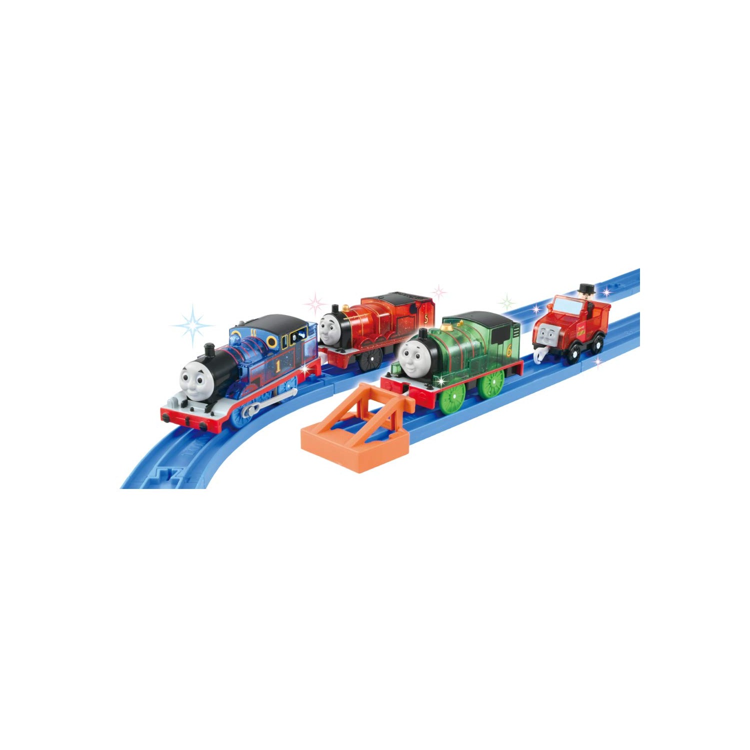 Plarail Thomas Thomas 75th Anniversary Glitter Sodo Island Garlic Set ...
