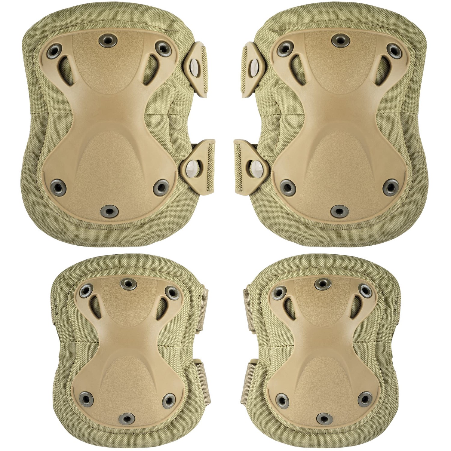 Professional Tactical Combat Knee and Elbow Protective Pads Sets ...