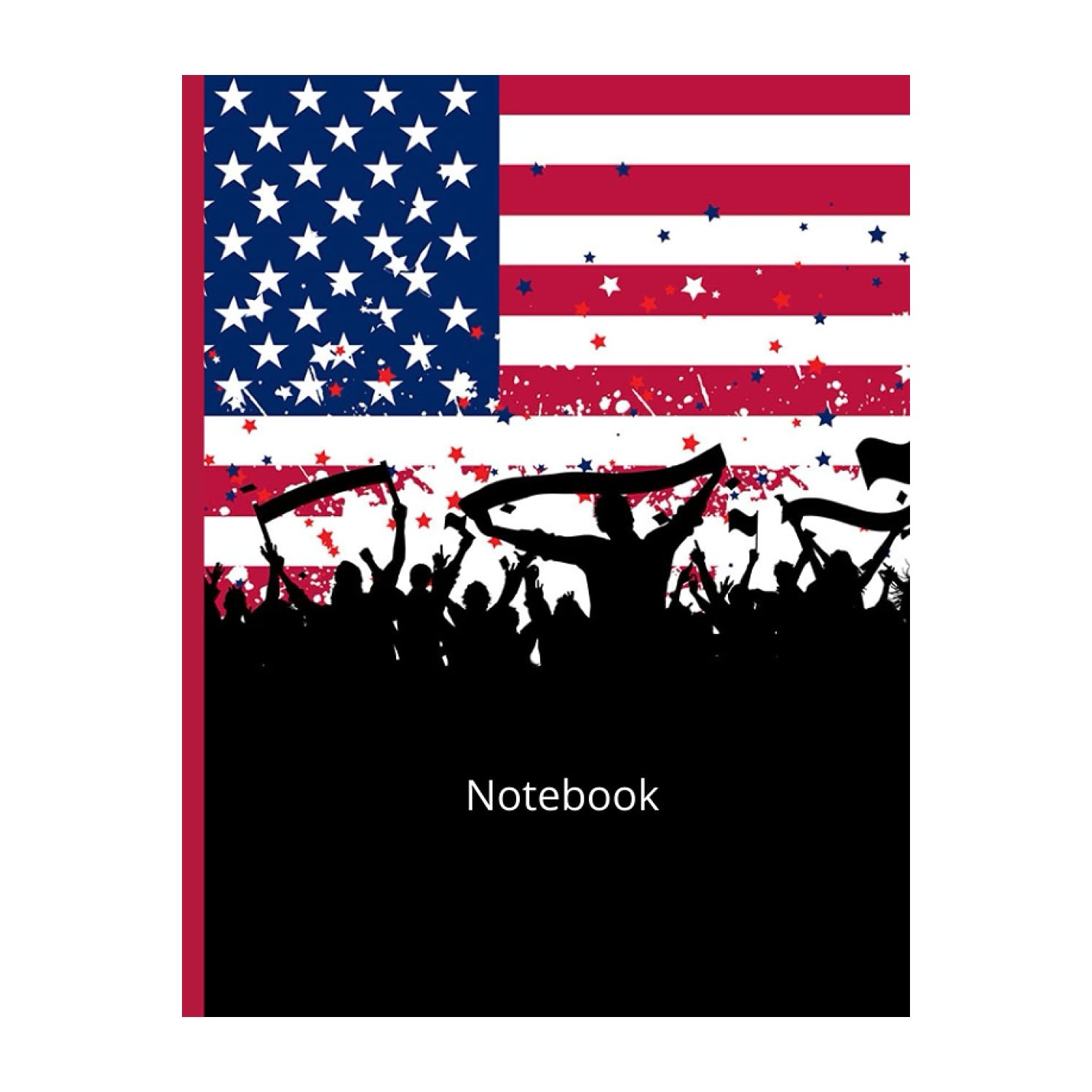 Trump Quote Notebook: 100 pages of notebook paper, 8.5 x 11, each with ...