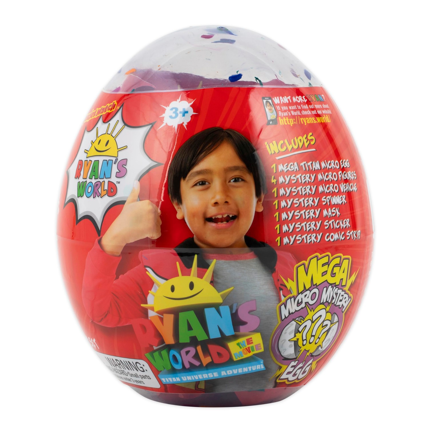 Ryan's World: The Movie - Mega Microverse Egg | Featuring Micro-Ryan ...