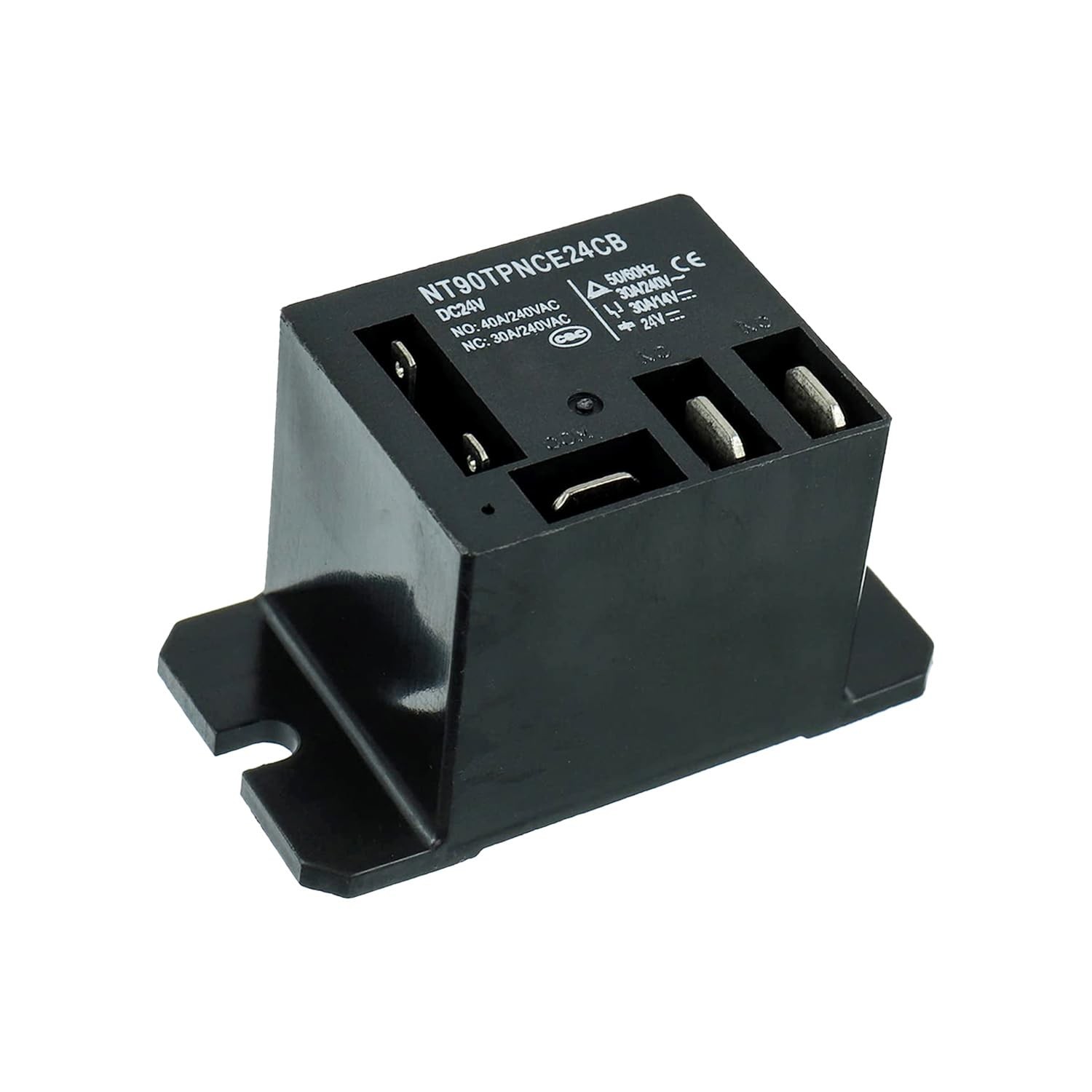 JAMHER 1 Pack NT90-DC24V-10X Power Relay DC 24V Coil 30A 40A SPDT(1NO ...