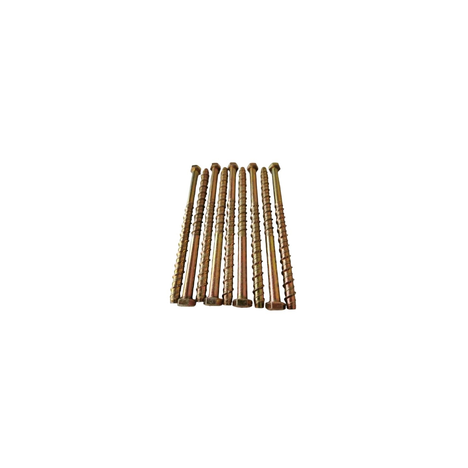 AF4F M8 x 130mm Concrete Self Tapping Masonry Bolt Anchor Screw (10 ...