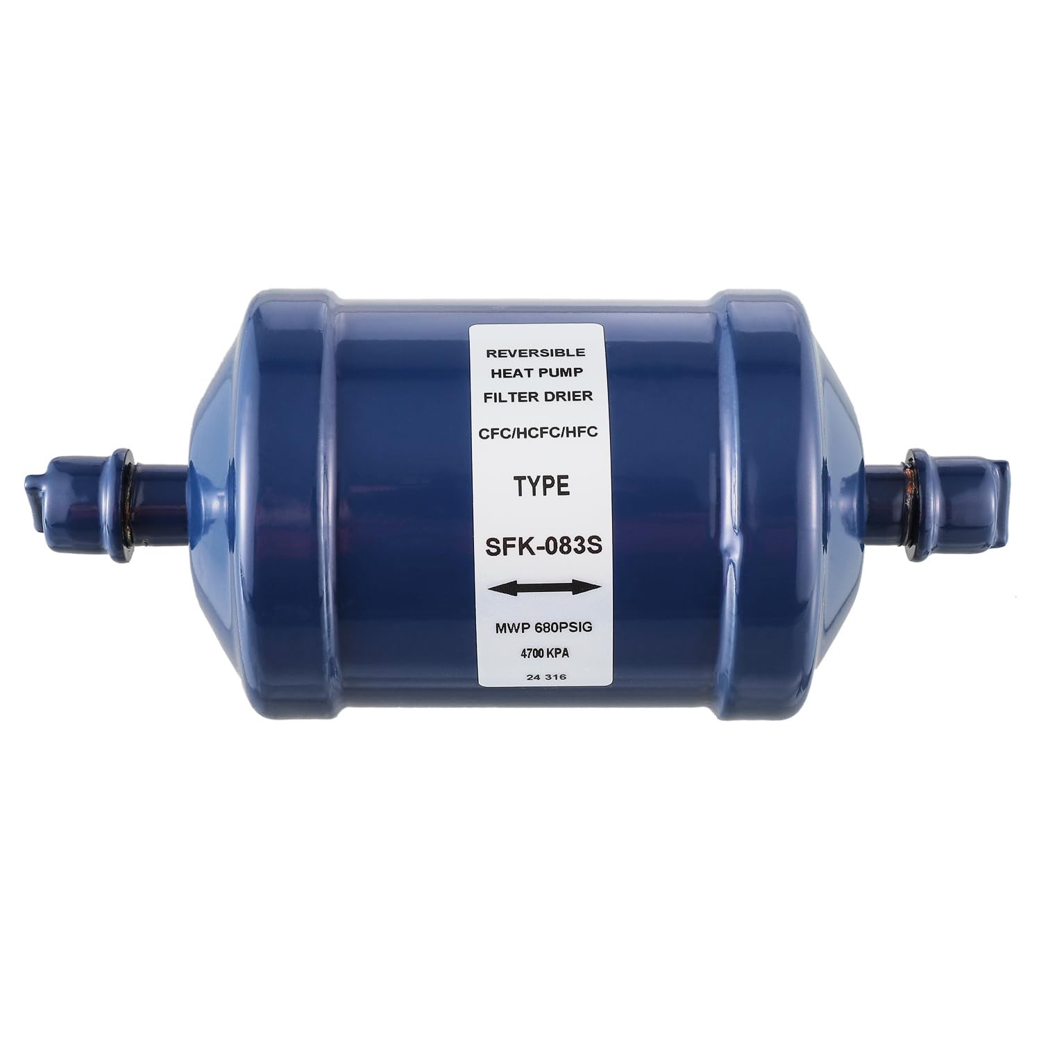 BOJACK Refrigerant Filter Drier Bi-Flow Liquid Line SFK-083S 3/8" for ...