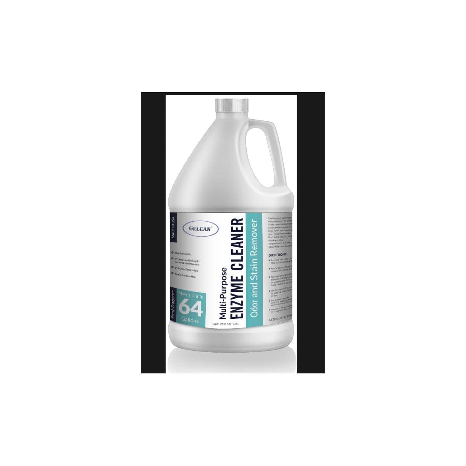 Multi-Purpose Probiotic Enzyme Cleaner, Made in USA - Stain and Odor ...
