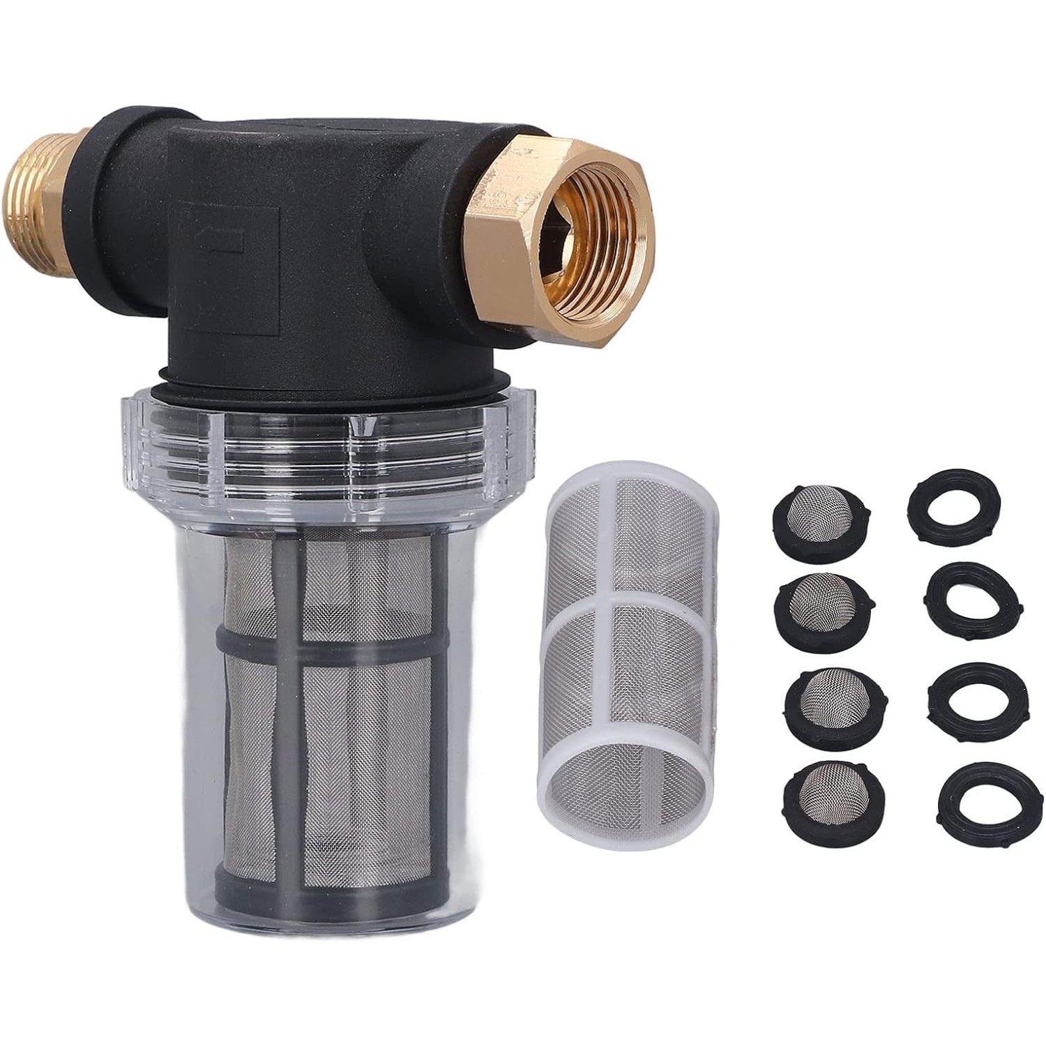 LimCryspp Garden Hose Pressure Cleaning Machine Inlet Filter, Sediment ...