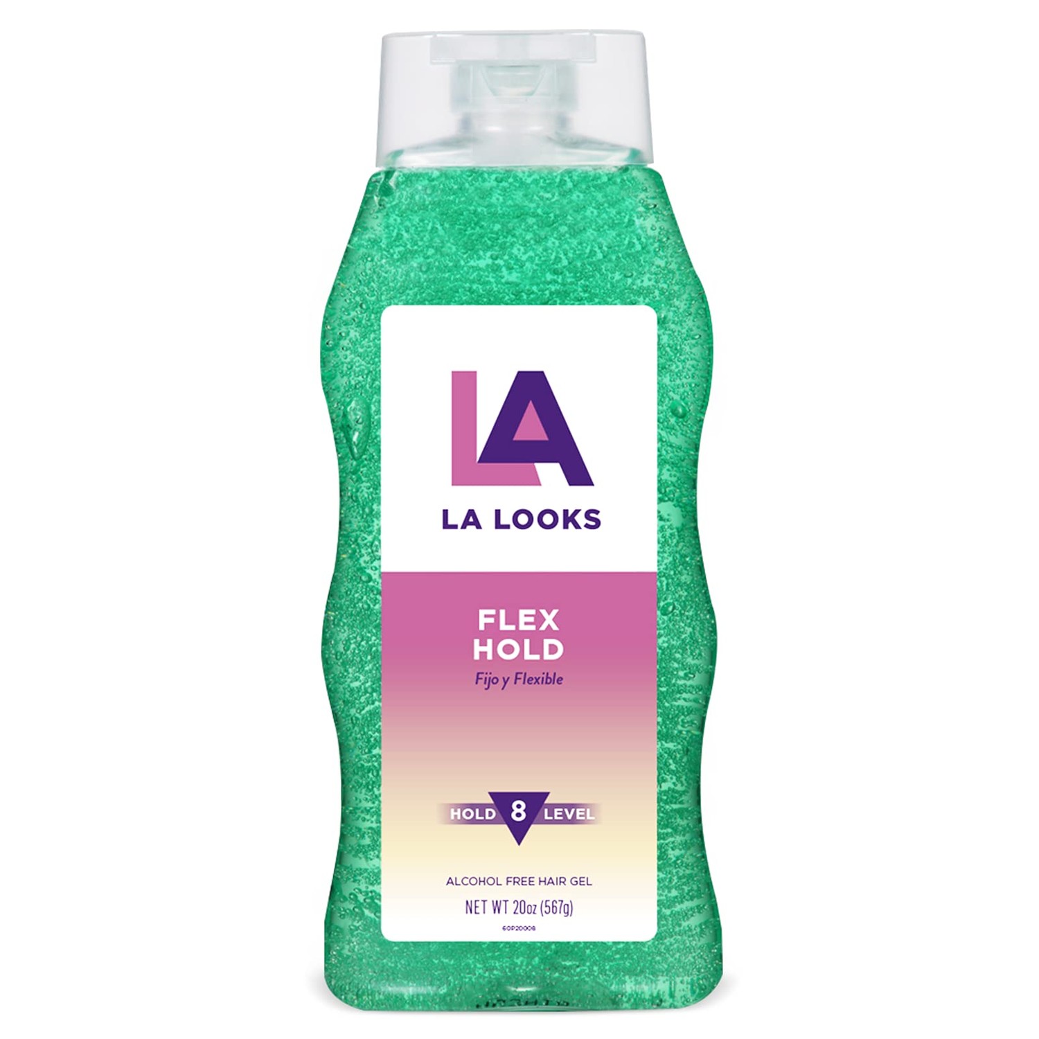 LA Looks Flex-Hold Gel Tri-Active Hold Formula Level#8 20oz - ibspot.com