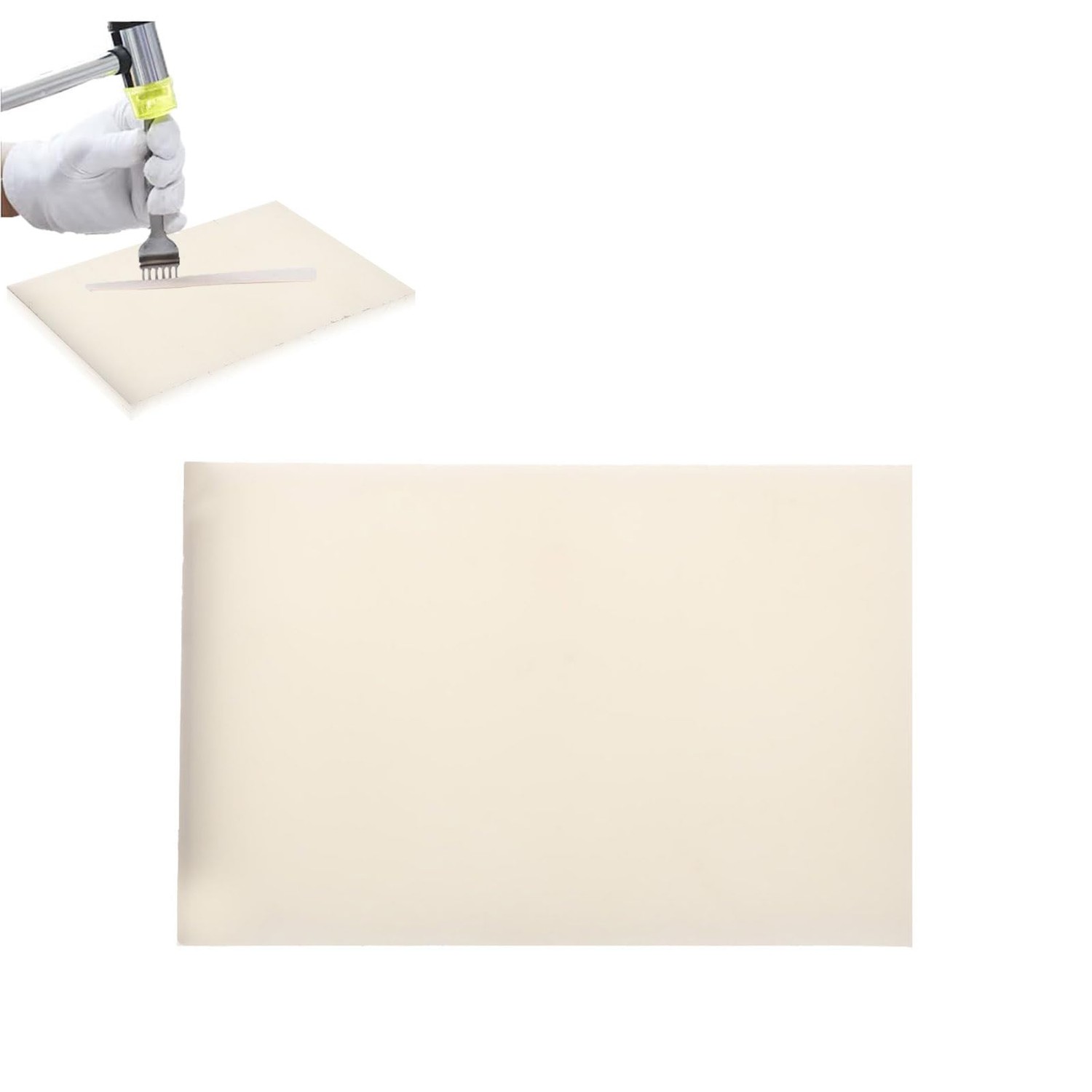 Poundo Board Punching Mat 16 X 11 X 1 Leather Craft Plastic Mute Board ...