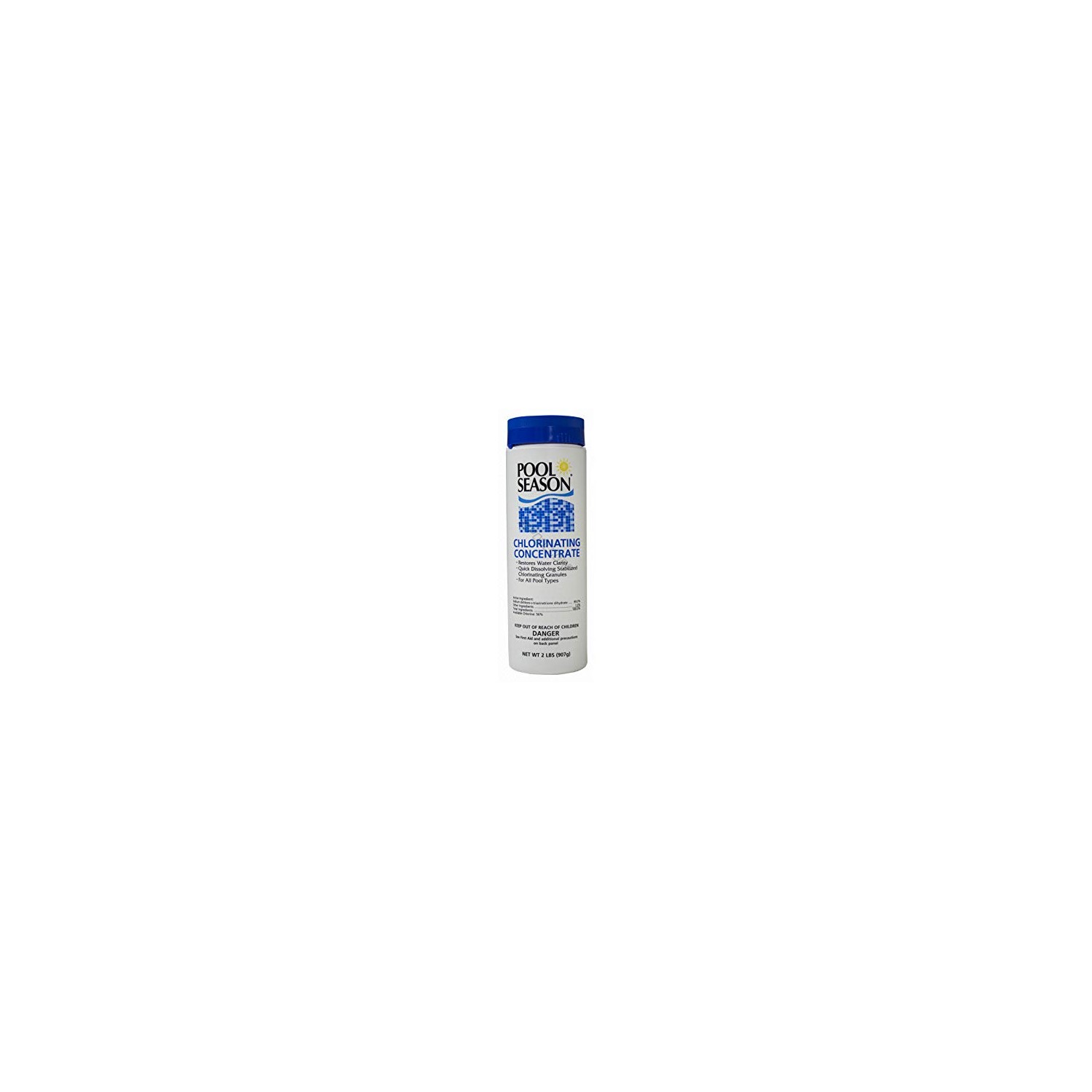 Pool Season Chlorinating Concentrate Granules 2 lb. Bottle for Swimming ...