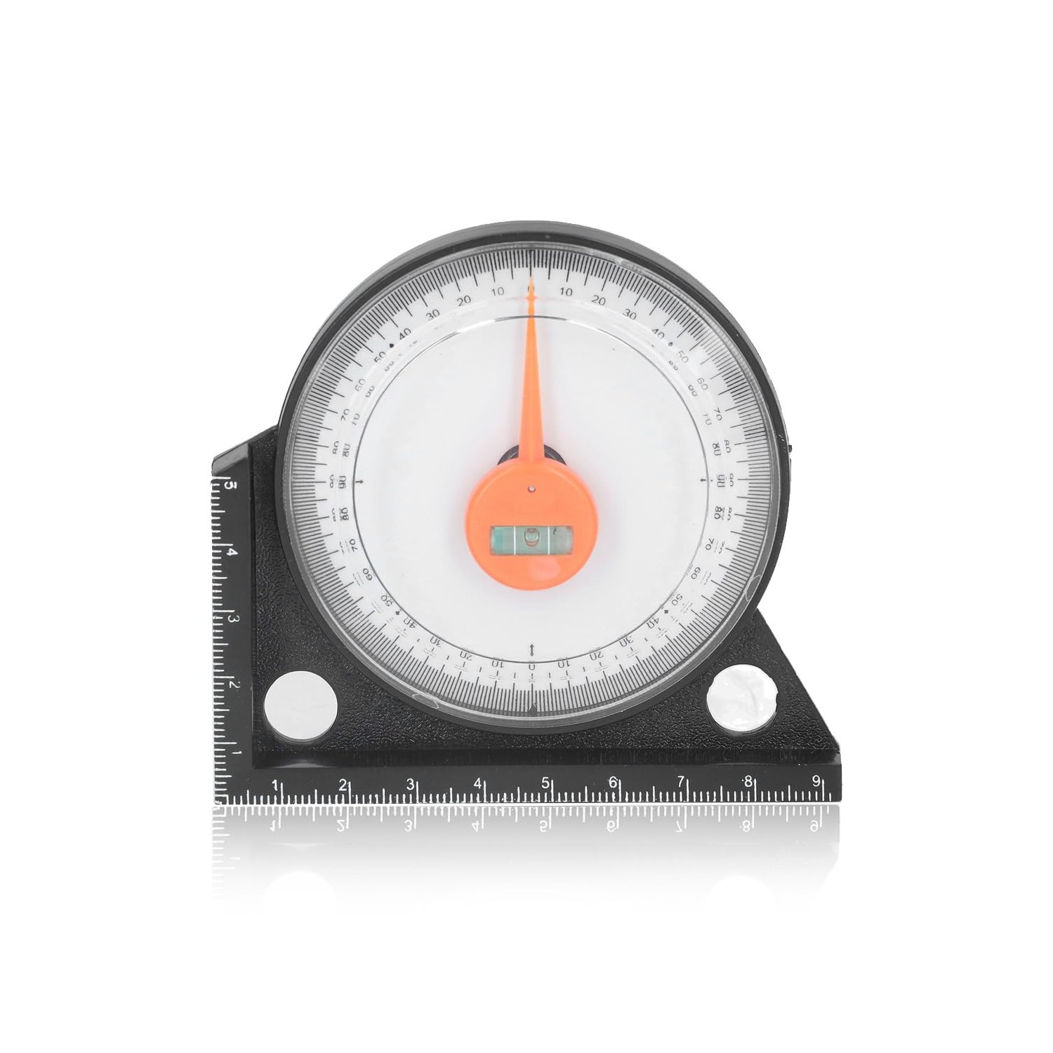 WOOXGEHM Protractor, 0 to 360 Degree Measuring Range, Pointer Leveling ...