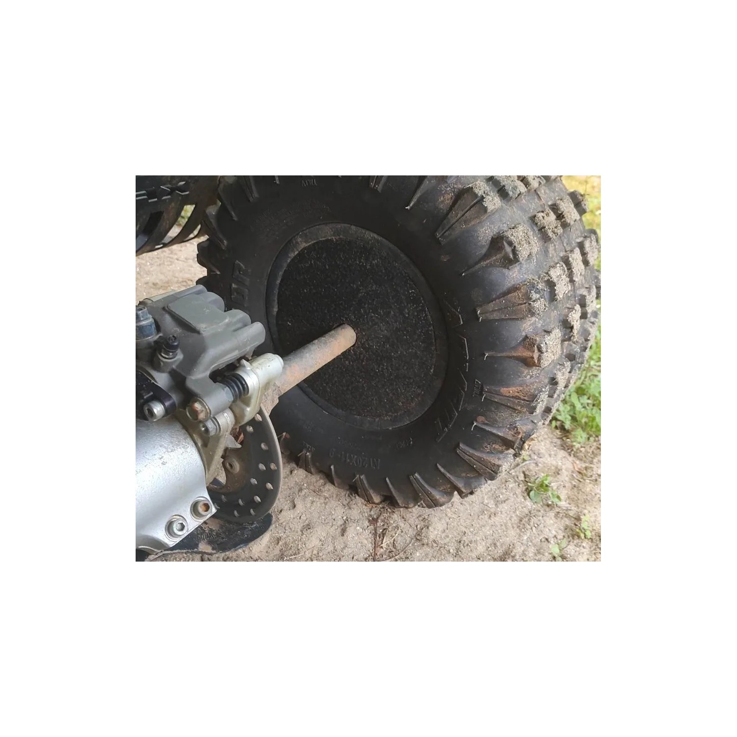 H3llish Racing Foam Inner Rear Mud Plugs for 8" ROLLED INNER LIP ATV ...