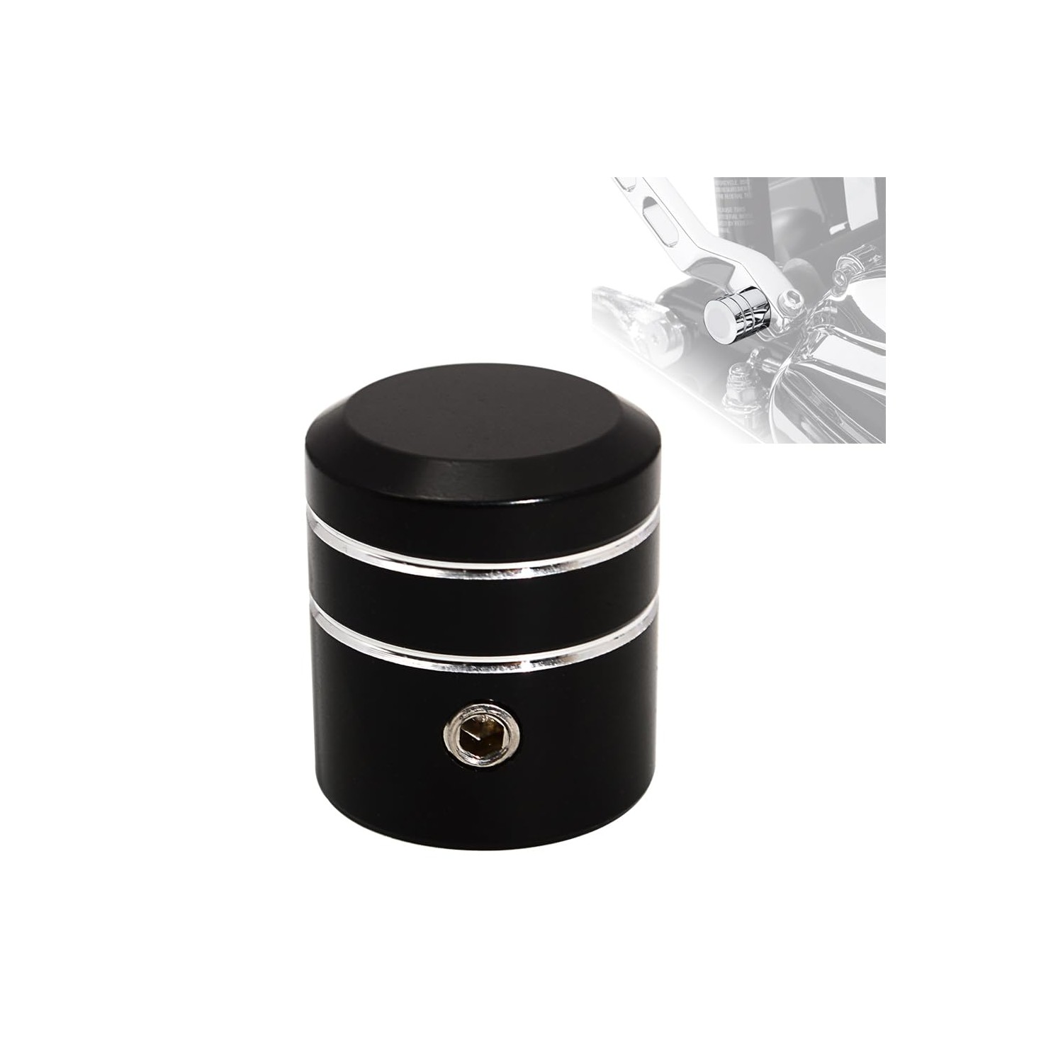 WOWTK Heel/Toe Shifter Shaft Cap Cover for Harley 1986-2017 FL Softail ...