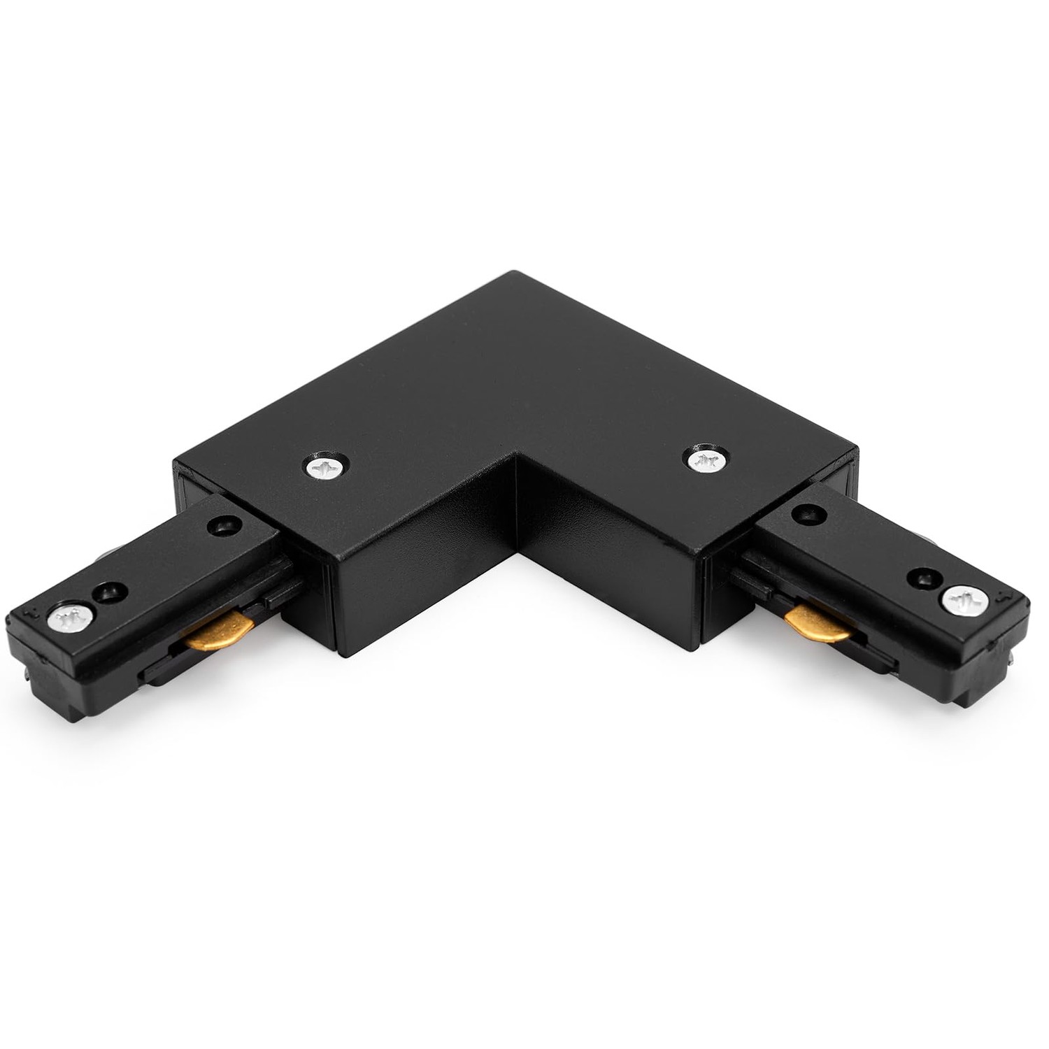 H Track Lighting Corner Connector - iCreating Black L Shape H Track ...