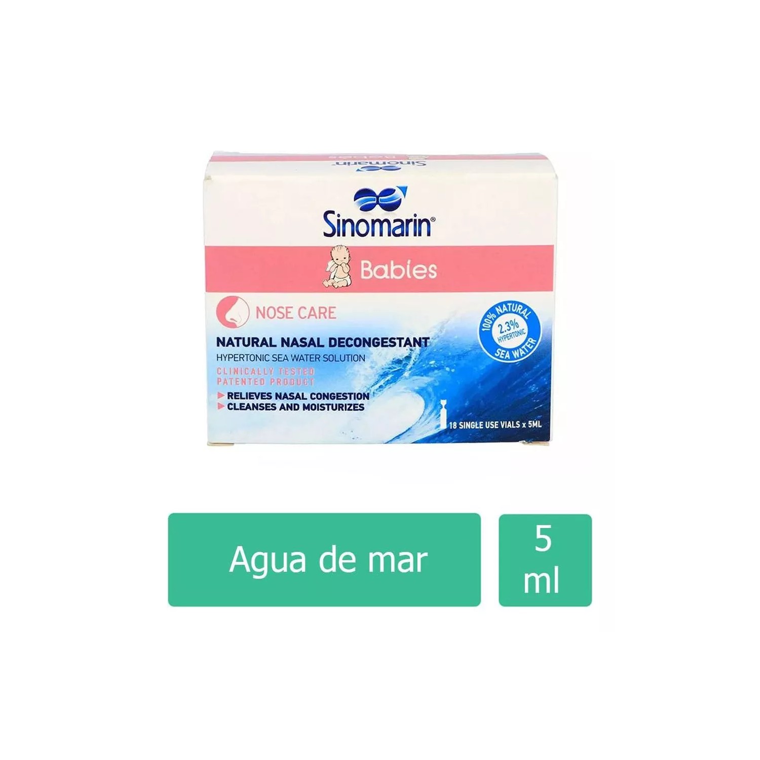 Sinomarin Bebés Caja Con 18 Ampolletas Con 5 Ml - ibspot.com
