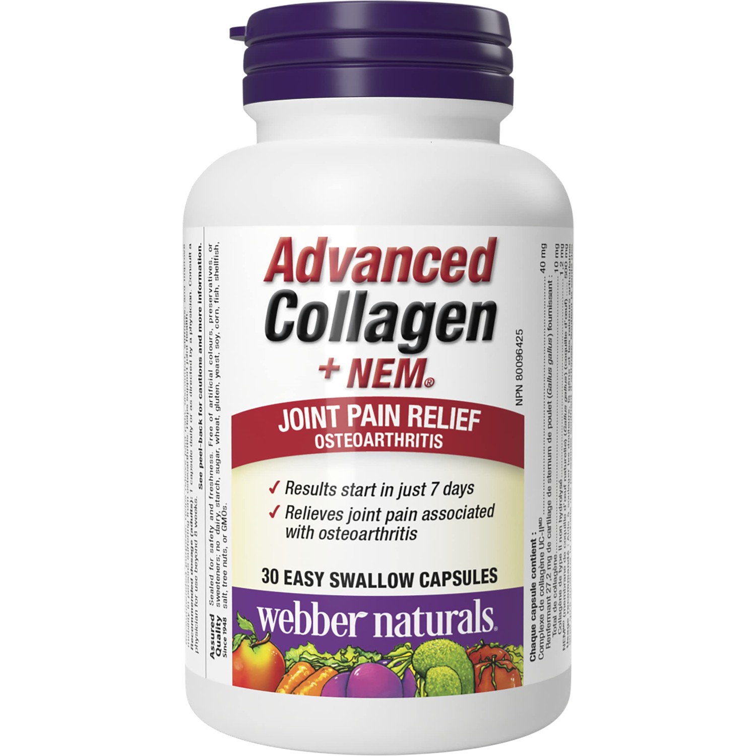 Webber Naturals Advanced Collagen with Natural Eggshell Membrane (NEM ...
