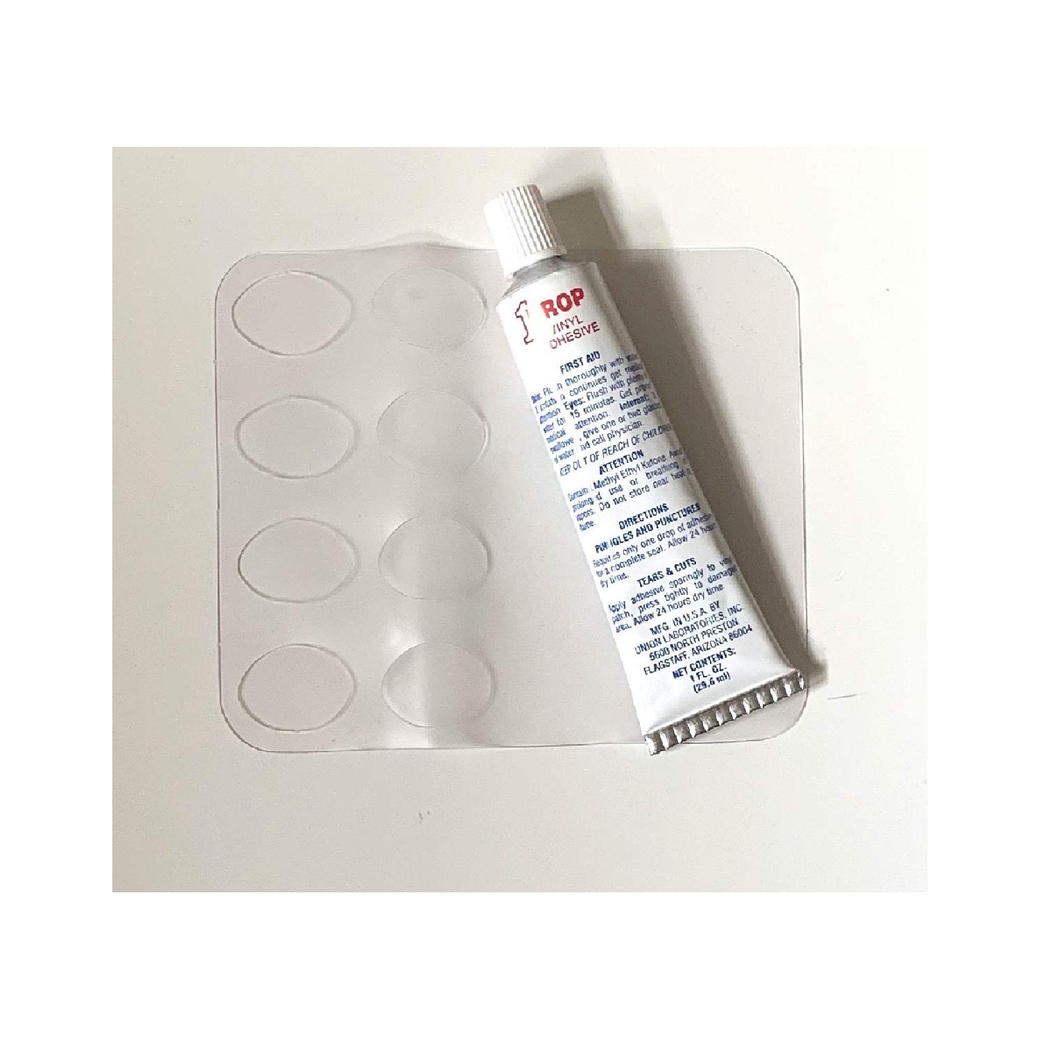 Aqua Fusion Three Vinyl Repair Patch Kits for Waterbed mattresses, Air ...