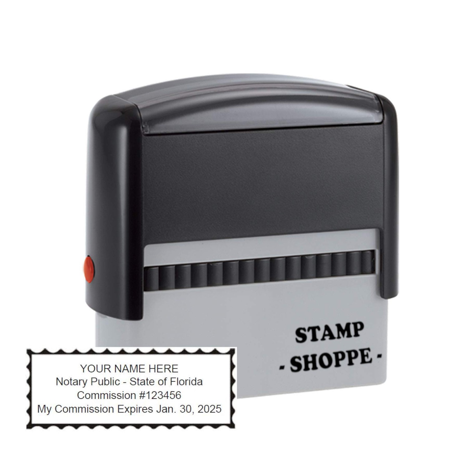 Florida Notary Stamp Self Inking | Grey Printy 4913, 2.3x0.81 ...