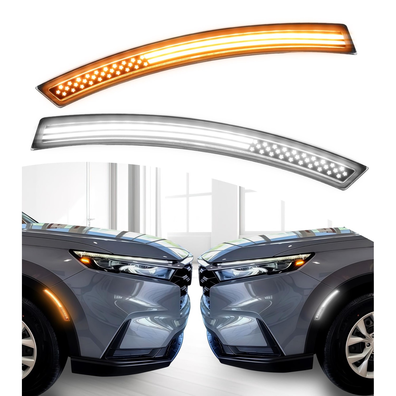 Fender Reflectors LED Side Marker Lights for Honda CRV 2023 2024 2025 w ...
