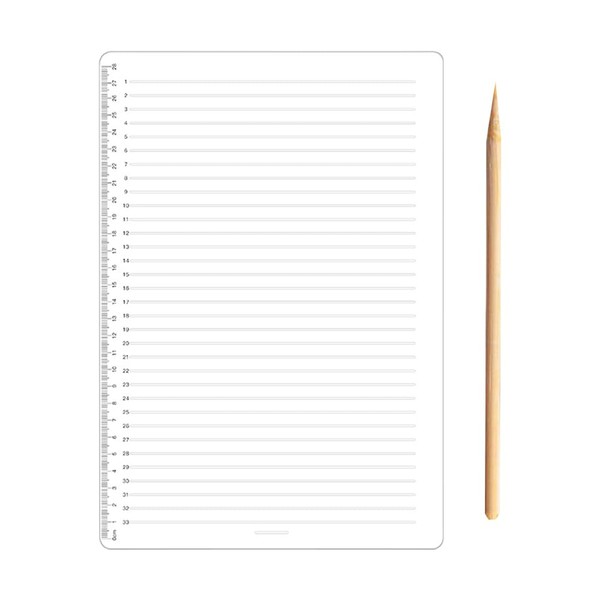 Plastic Straight Line Stencil Template Journal Line Stencils Scale ...