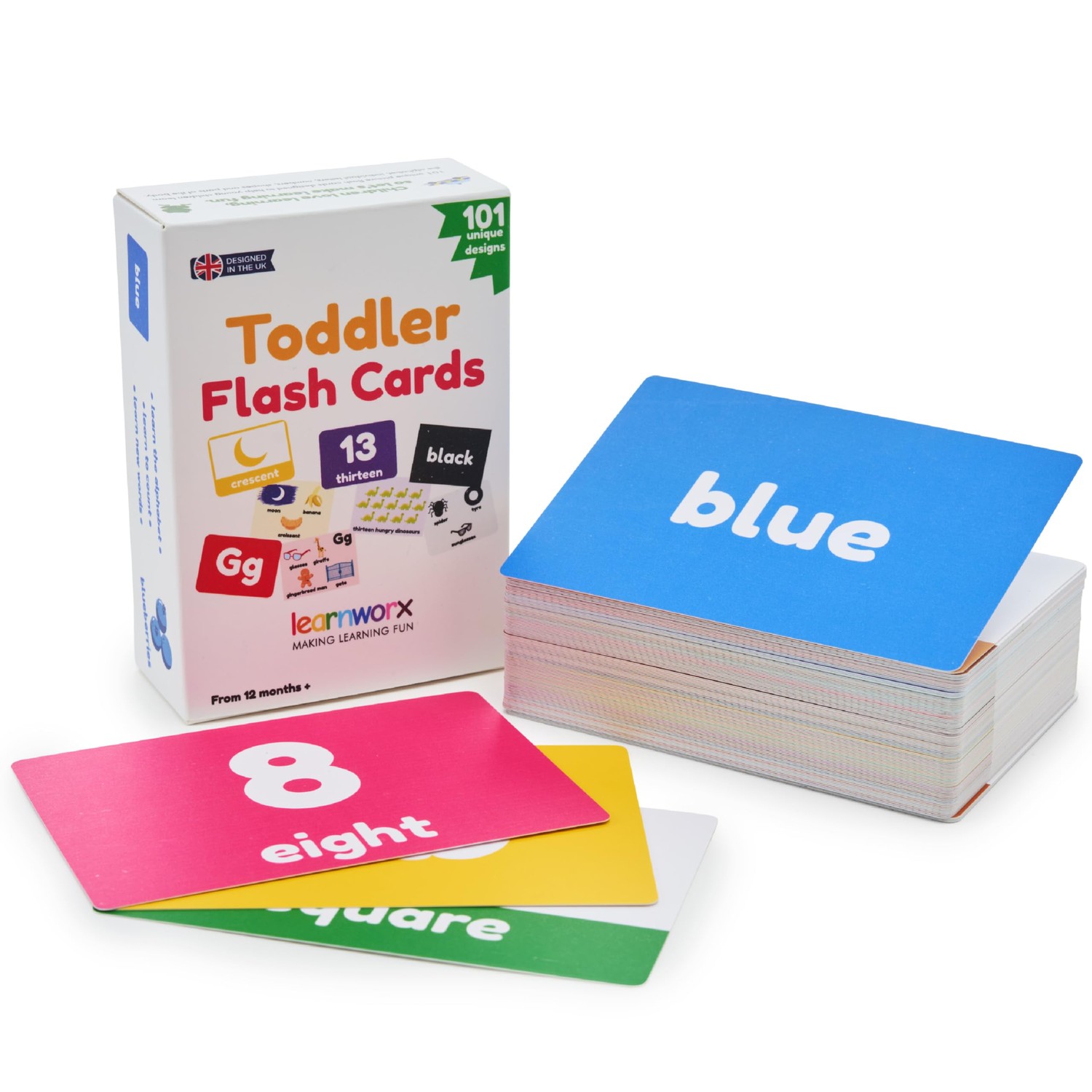 Flash Cards For Toddlers Age 1 2 3 | Toddler Baby Flashcards | Letters ...