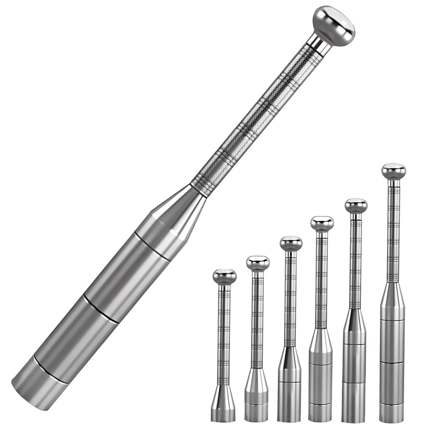 Adjustable Macebell Clubbell, 6-in-1 Premium Steel Indian Club ...