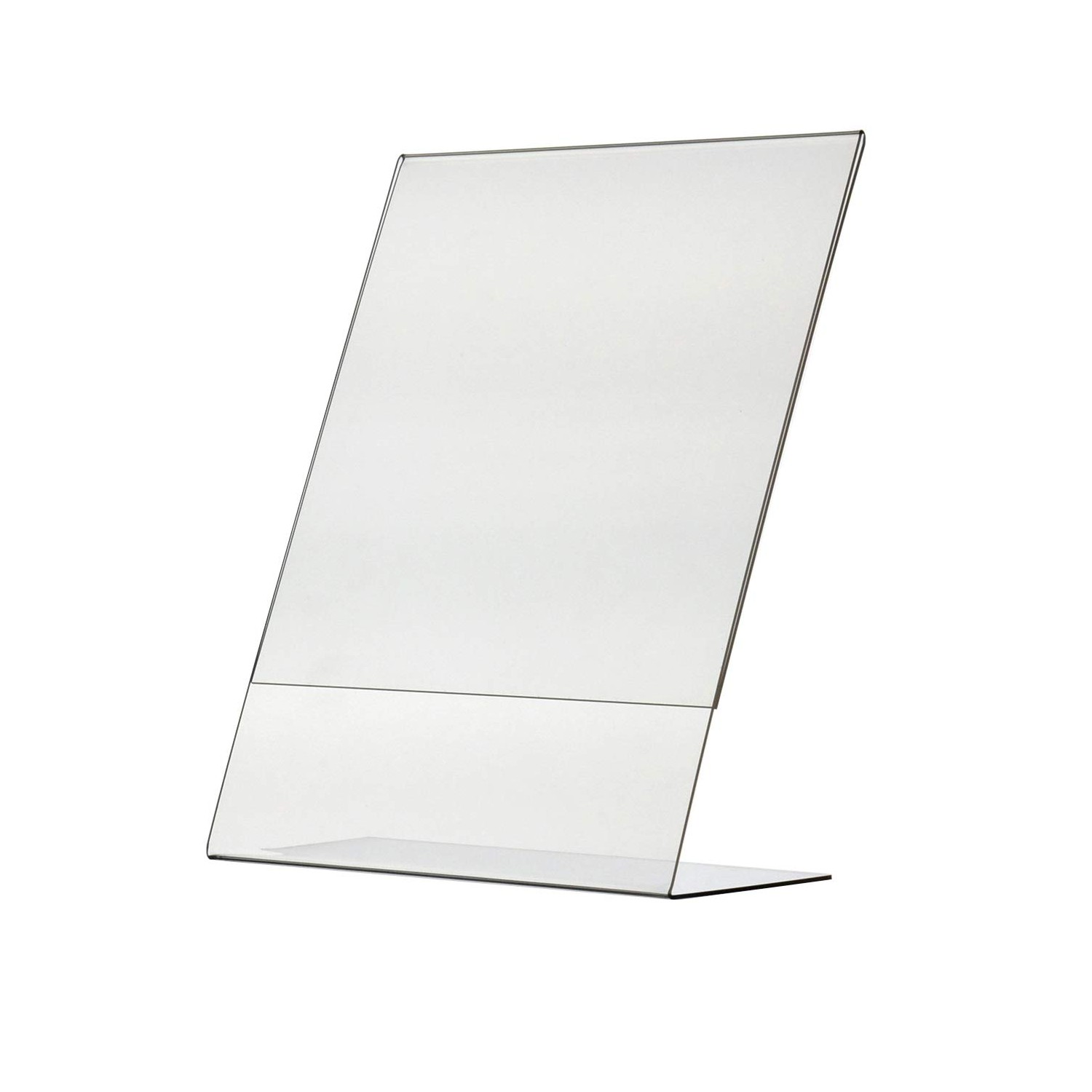 Marketing Holders 8 1/2"W x 11"H Literature Table Tent Pack of 1 Side ...