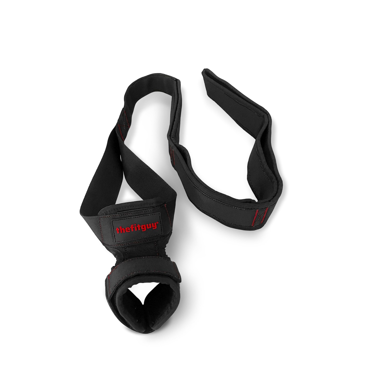 THEFITGUY Quads Stretcher Strap with Ankle Support and Padded Grip ...