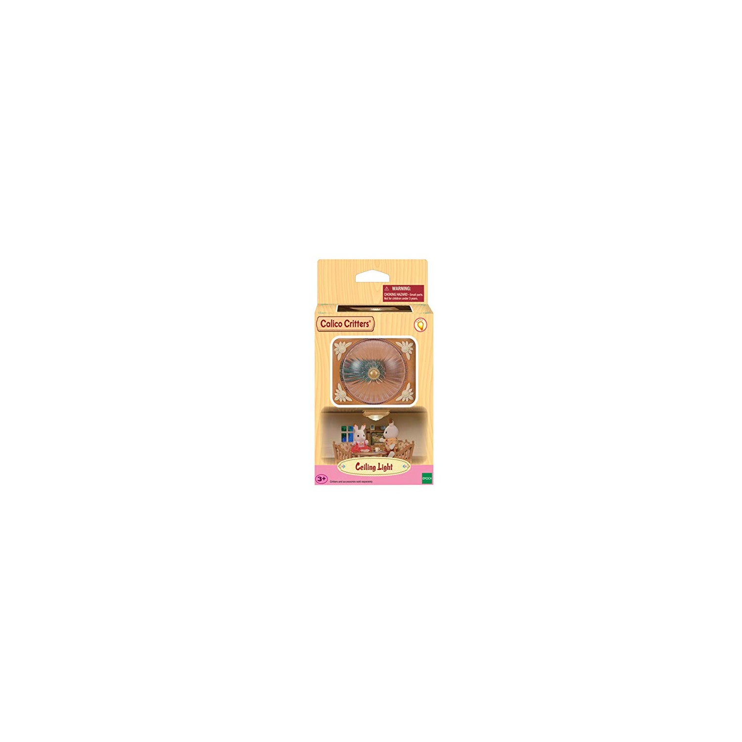 Calico Critters Ceiling Light, Dollhouse Accessory Set for Calico ...