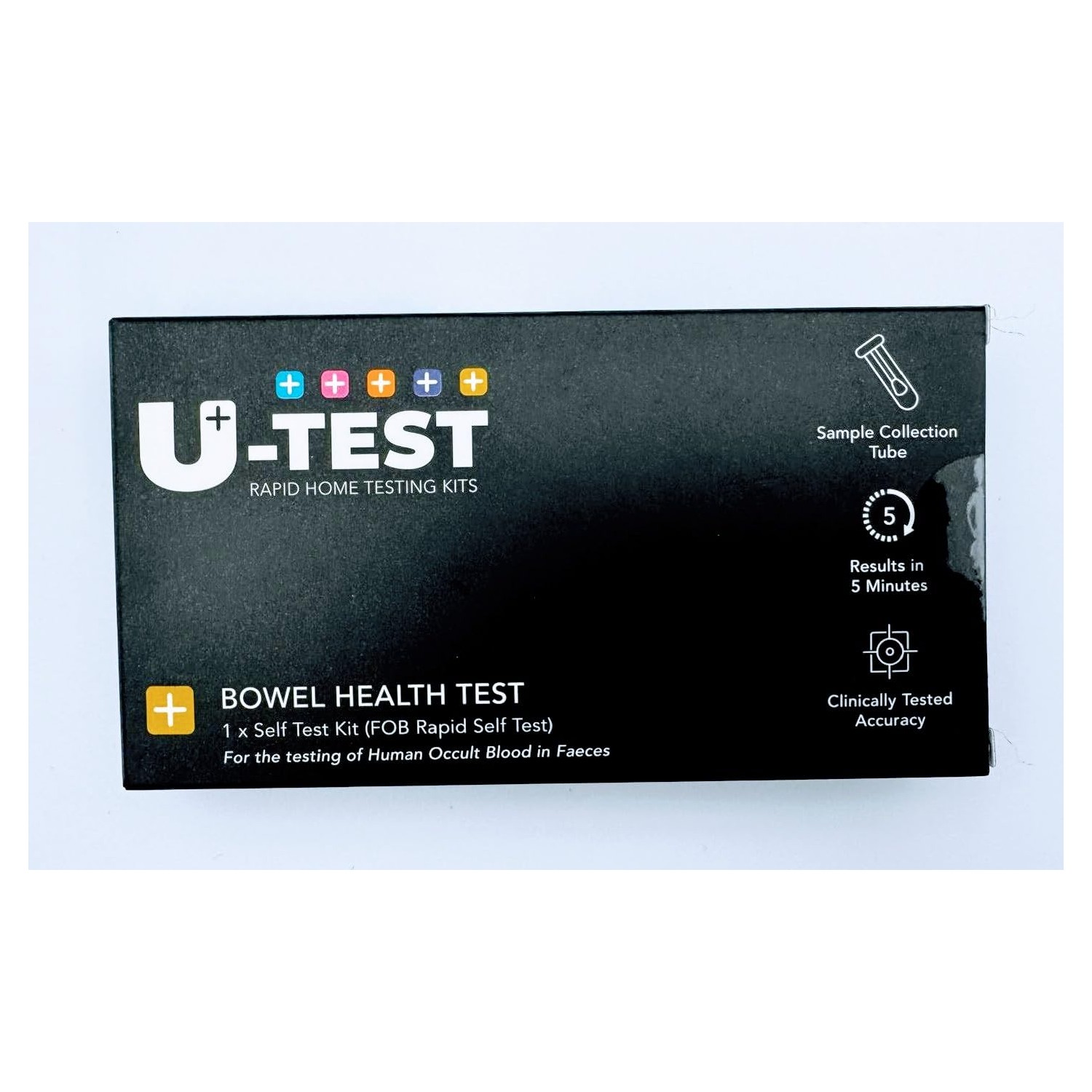 U-Test FOB Bowel Health Rapid Test Kit 1 Pack for Detecting Bowel ...